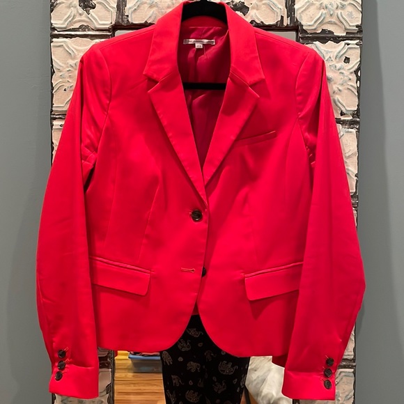 GAP | Jackets & Coats | Bright Red Blazer | Poshmark